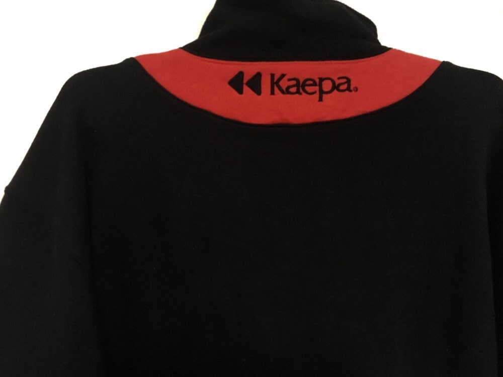 Rare! Vintage Kaepa USA Big Logo Embroidery Crewneck Sweatshirt Jackets ...
