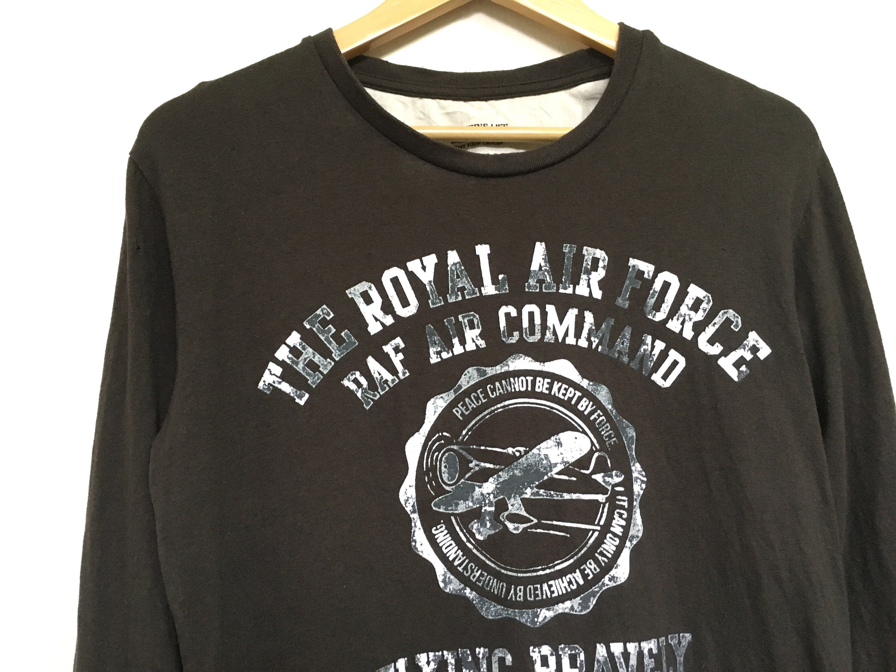 Rare! the Royal Air Force Raf Air Command Big Logo Spellout 90s Vintage ...