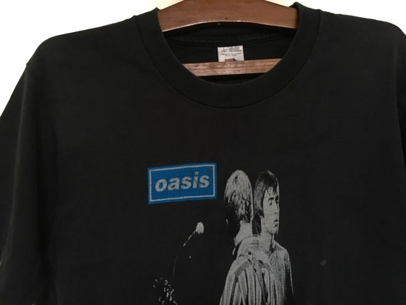 Rare! Oasis Band Tees Vintage 90s Britpop Britrock Uk… - Gem