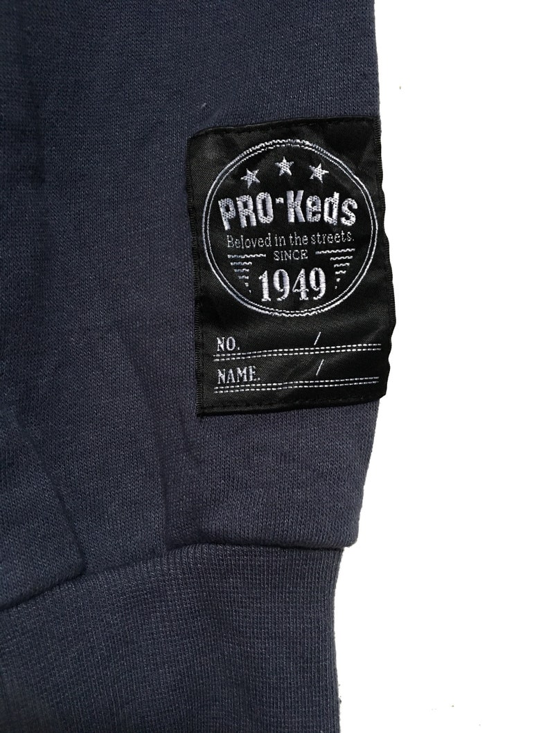 Vintage Pro Keds Small Logo Spell Out Embroidery Crewneck Sweatshirt ...