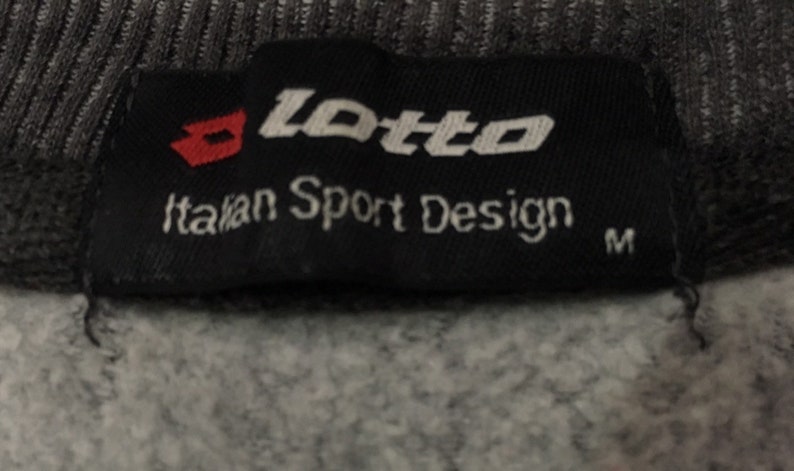 Rare Vintage LOTTO Italian Sport Design Big Logo Embroidery | Etsy