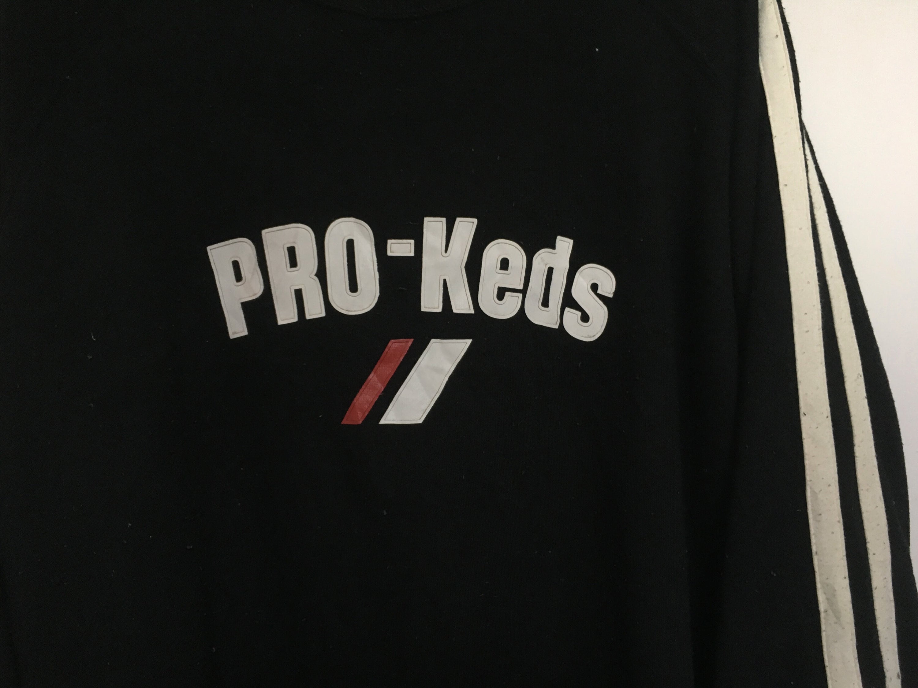 Rare! Vintage Pro Keds Big Logo Embroidery Crewneck Sweatshirt Hoodies ...