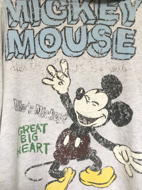 Rare! Mickey Mouse Disney Yellow Shoes Big Logo Embro… - Gem