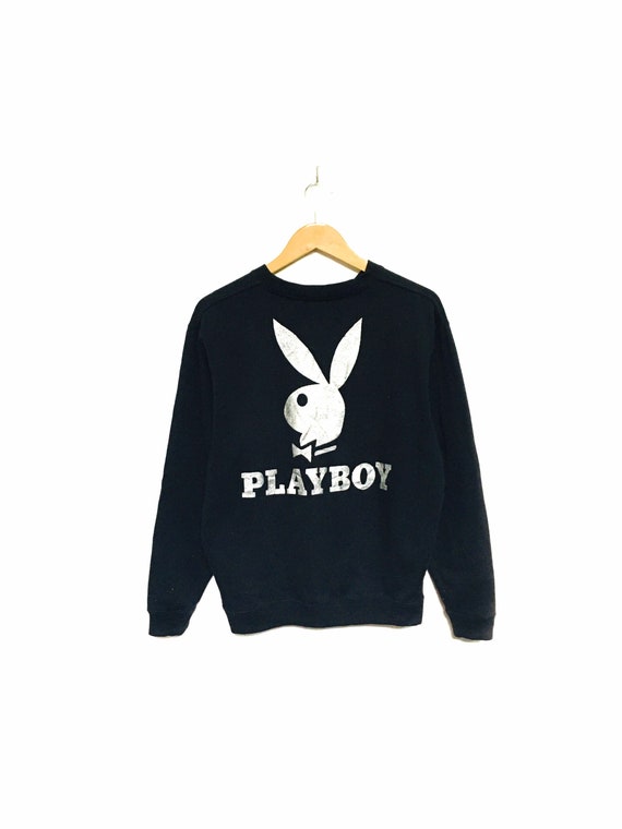 Rare! Playboy Big Logo Crewneck Sweatshirt Jumper Pul… - Gem