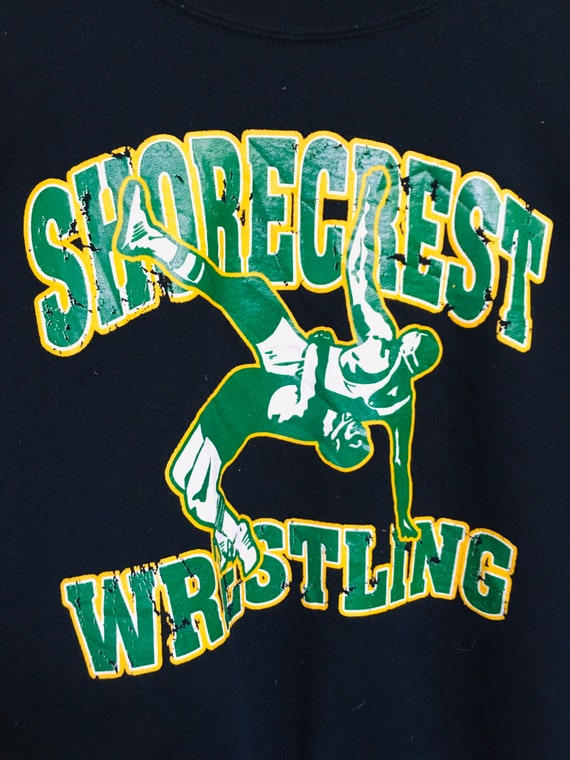 Rare! Shorecrest Wrestling Ortega Big Logo Embroidery… - Gem