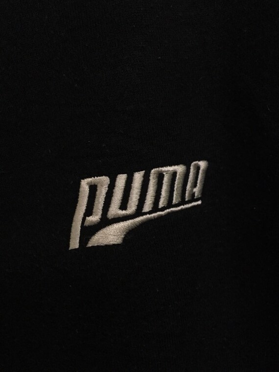 Rare! Vintage PUMA Jaspo Small Logo Embroidery Crewne… - Gem