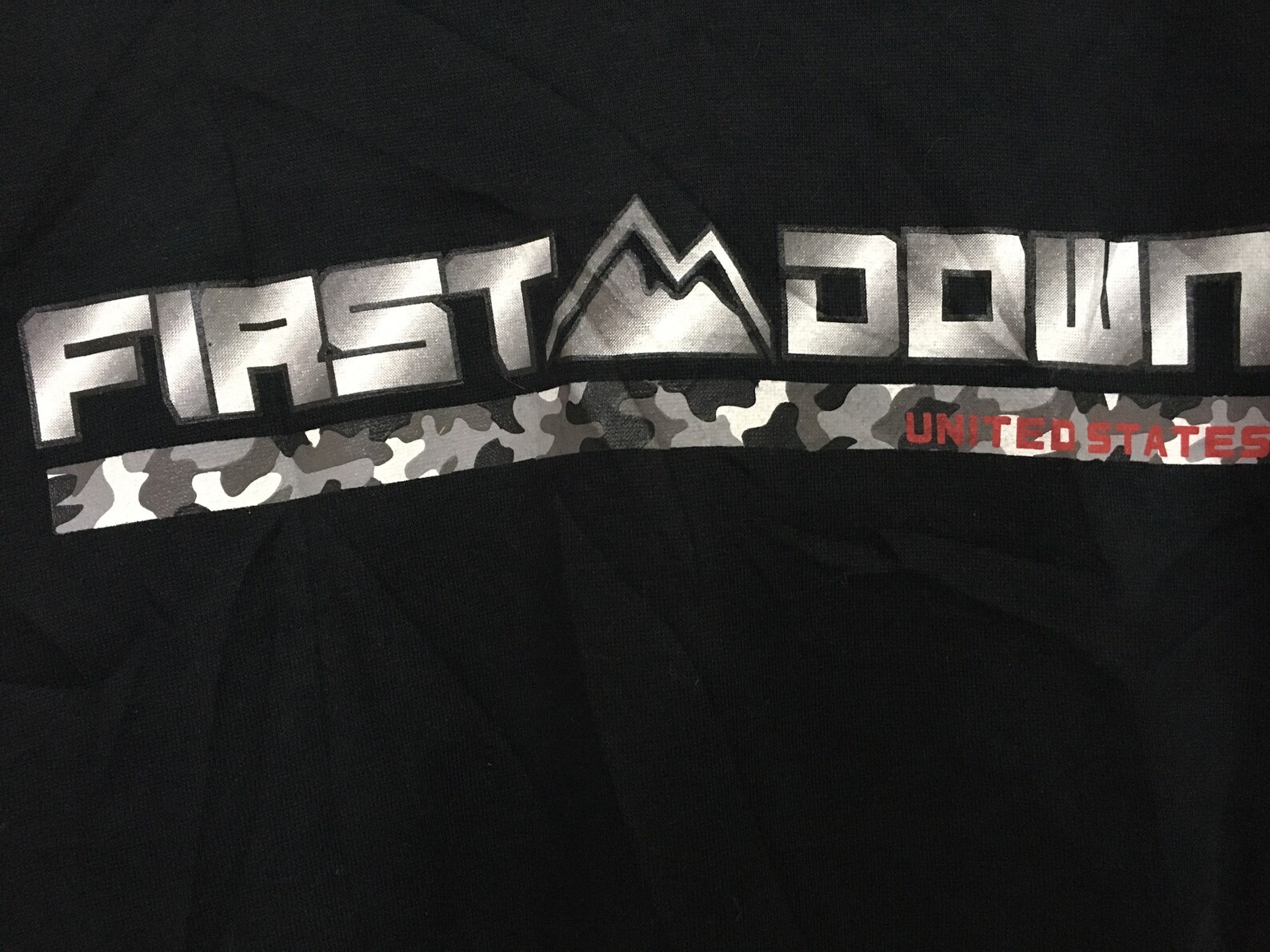 Rare First Down United States Big Logo Embroidery Spellout - Etsy 日本