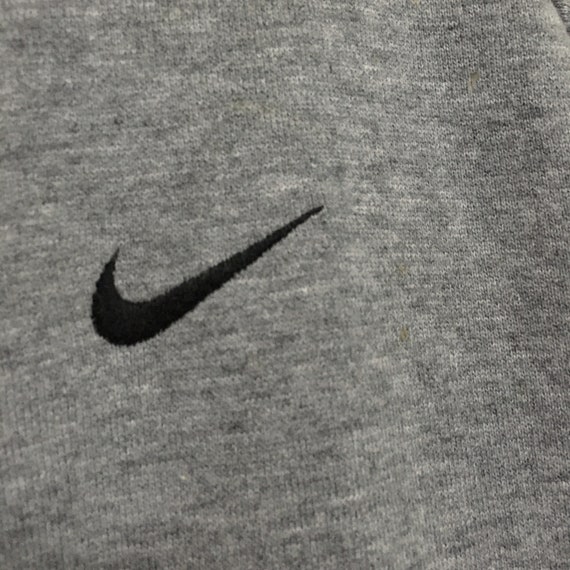 Rare! Nike Swoosh Small Logo Embroidery Spellout Hood… - Gem