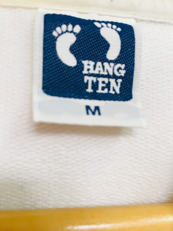 Rare! Hang Ten Striped Surf Style Fashion Small Logo … - Gem