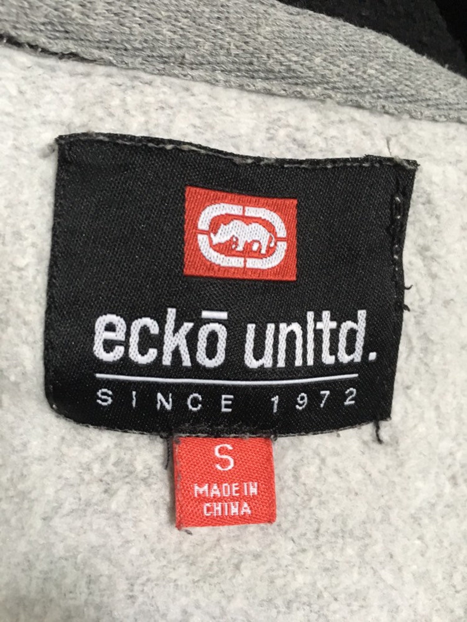 Vintage Ecko Unltd Big Print Logo Spell Out Pullover Crewneck Sweatshirt Jumper Hoodies Size ...