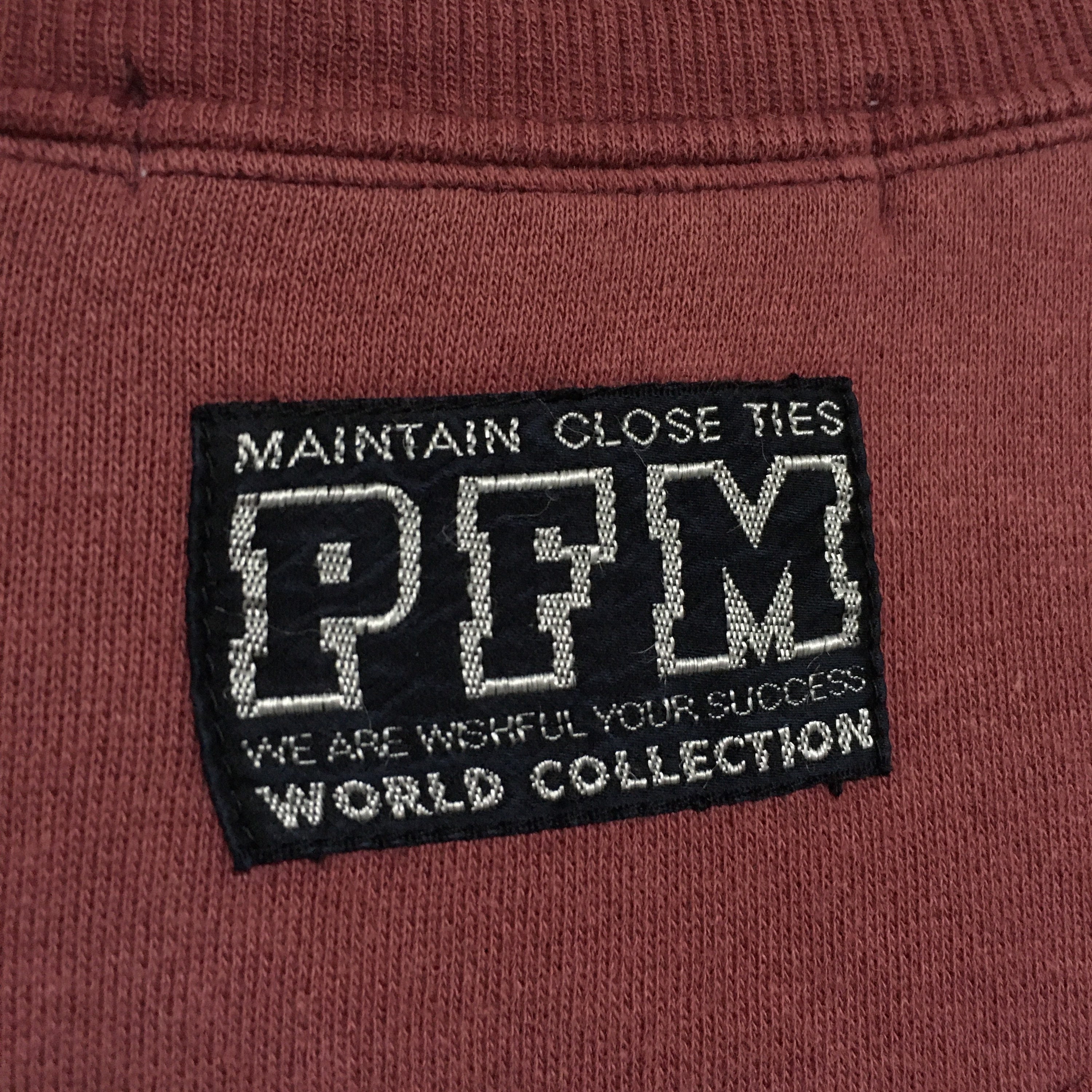 Rare! Person’s for Men PFM Made in Japan Big Logo Vintage Japanese ...