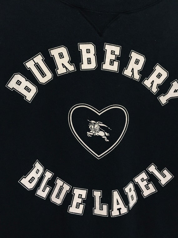 Rare! Burberry London Blue Label Big Logo Spellout Vi… - Gem Rare! Burberry London Blue Label Big Logo Spellout Vi… - Gem