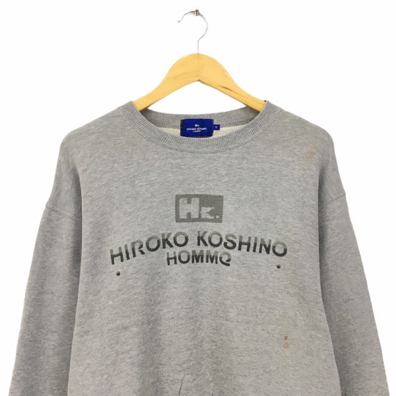 Rare! Hiroko Koshino Homme Hk Big Logo Embroidery Spellout Rare! Hiroko Koshino Homme Hk Big Logo Embroidery Spellout