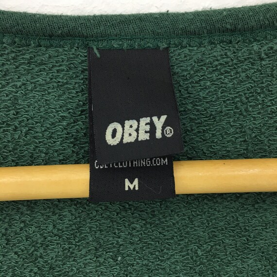 Rare! Obey Posse Fiends Forever Big Logo Embroidery S… - Gem