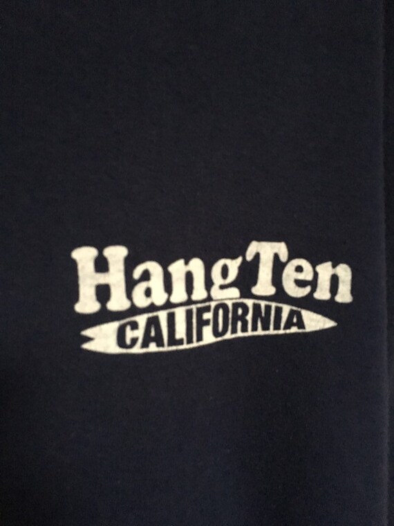 Vintage Rare Hang Ten California Big Logo Crewneck Sw… - Gem