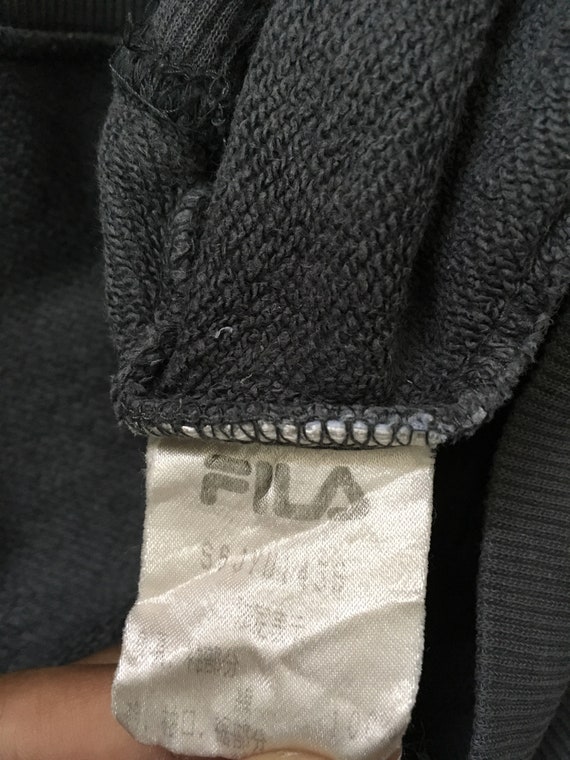 Rare! Fila Sportswear Big Logo Embroidery Crewneck Sw… - Gem