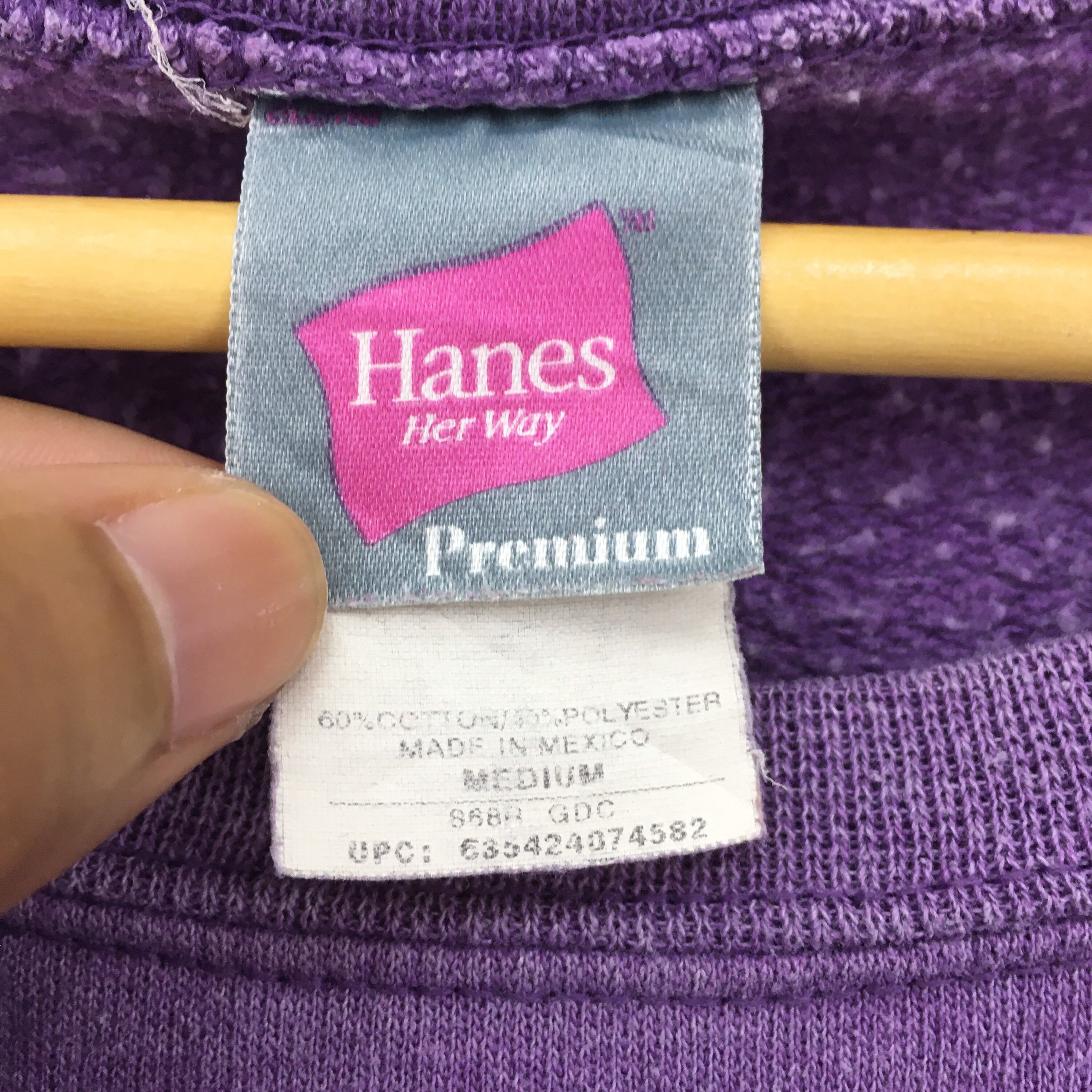 Rare! 90s Hanes USA Tags Plain Vintage Crewneck Sweatshirt Jumper ...