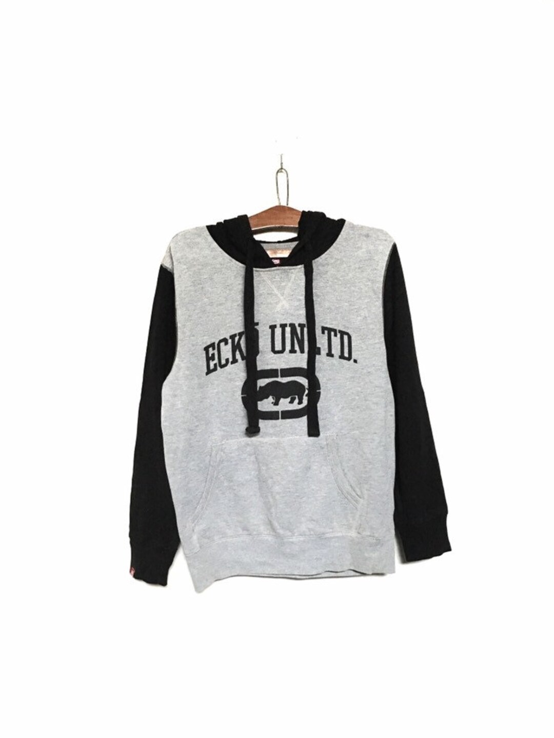 Vintage Ecko Unltd Big Print Logo Spell Out Pullover Crewneck Sweatshirt Jumper Hoodies Size ...