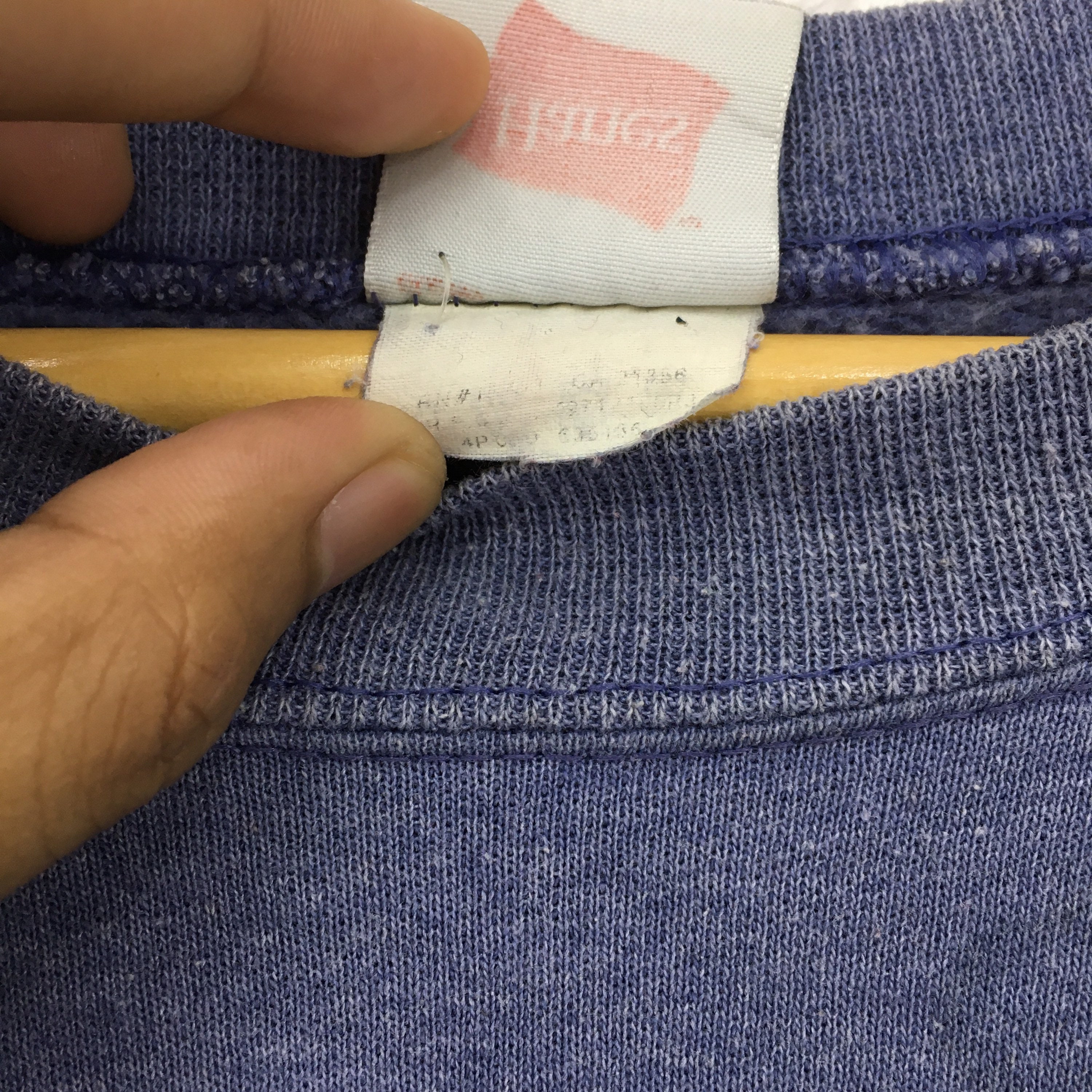Rare! 90s Hanes USA Tags Plain Vintage Crewneck Sweatshirt Jumper ...