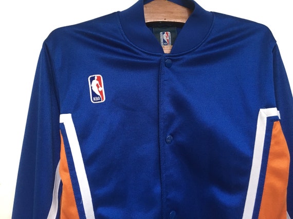 Rare! NBA Small Logo Embroidery Jackets Sweater Bombe… - Gem