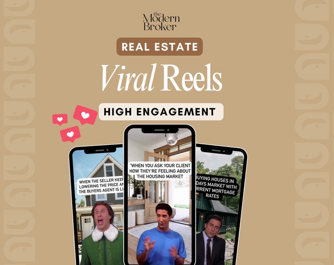 Viral Reels for Realtors | 10 Reels | Funny Real Estate Social Media ...