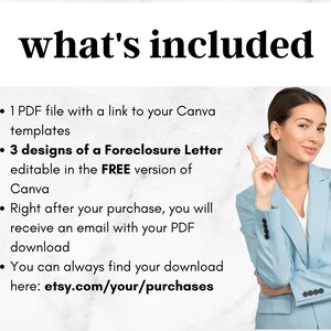 Foreclosure Letters Pre-closure Handout Pre-closure - Etsy