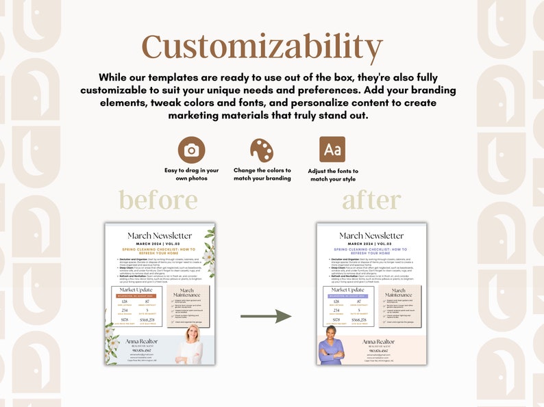 Real Estate Newsletter Bundle | Real Estate Marketing | 12 Month ...