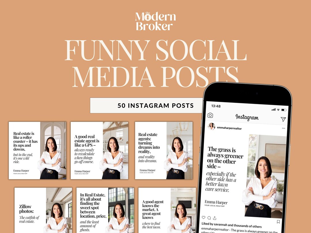 50 Funny Real Estate Posts | 50 Instagram Posts | Funny Real Estate ...