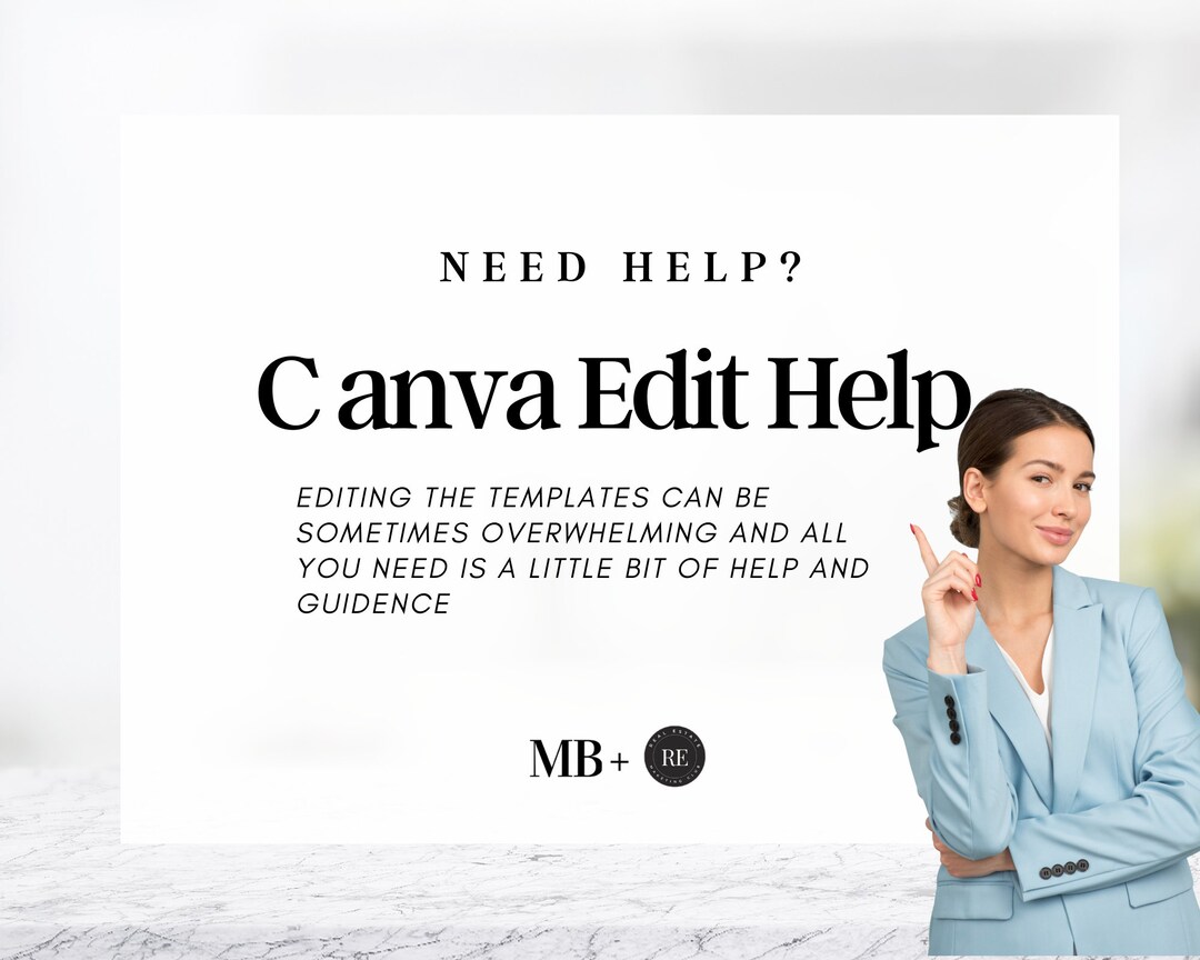 Canva Help for Real Estate Agents Canva Assistant Canva Assistance - Etsy