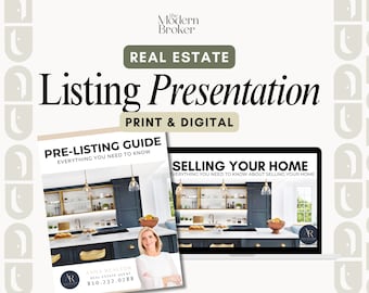 Real Estate Listing Presentation Digital Listing Presentation Pre ...