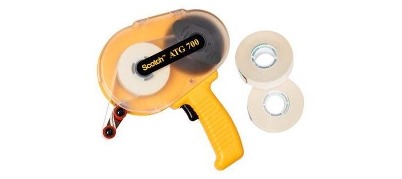 3M Scotch ATG 700 Adhesive Applicator, 1/2 in and 3/4 in Wide Rolls ...