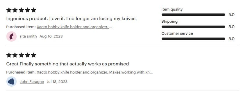 Xacto Hobby Knife Holder, Storage and Organizer. Makes Working With ...