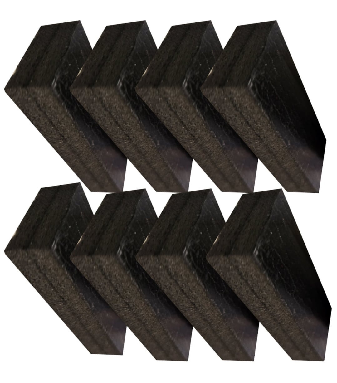 Double-sided Adhesive Mounting Foam Blocks 8 Pieces 1/2 X 1 X 2 Black ...
