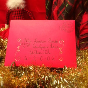 Baby Jesus Santa Letter-personalized & Handwritten-w/ FREE Christmas ...