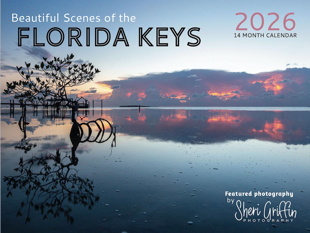 Florida Keys 2026 Photo Calendar: Local Events & Scenic Photography - Etsy
