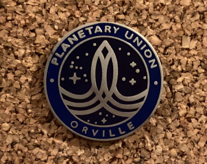 The Orville Planetary Union Insignia Logo Enamel Pin Badge *SECONDS* - Etsy