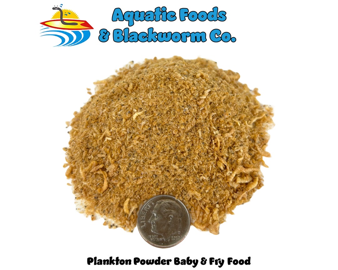 Ocean Plankton Powder Fry & Baby Food, Suitable for All Types of ...