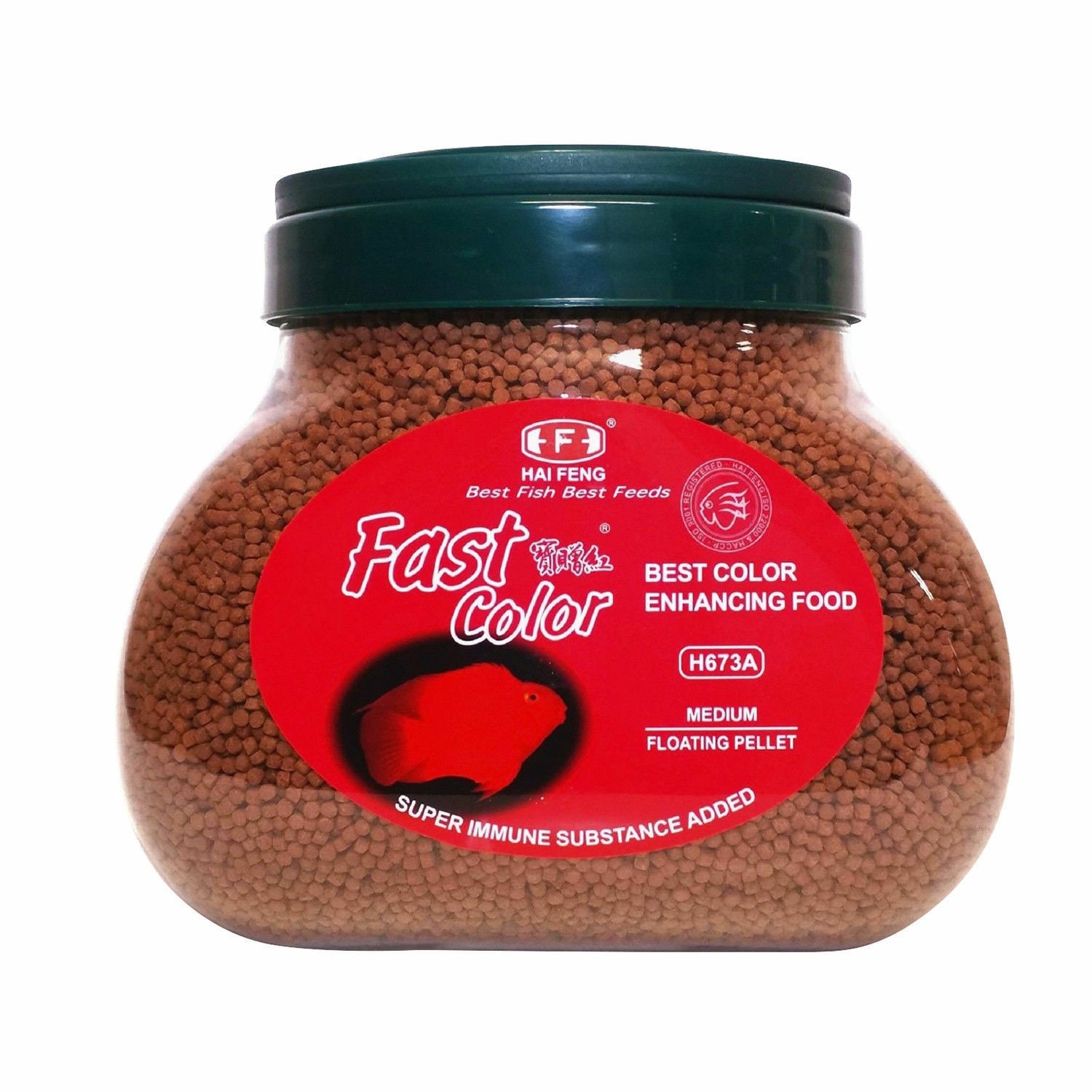 Red Parrot Fish Food