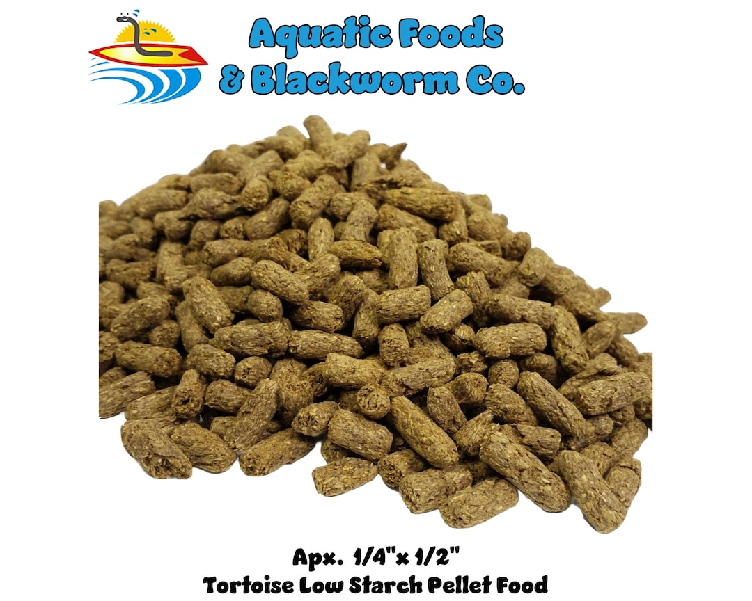 Tortoise Pellets 1/4 X 1/2 Food, LS low Starch High Fiber Diet for ...