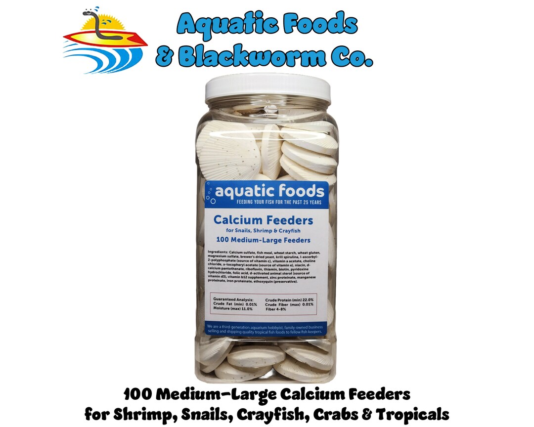 Calcium Enriched Sinking Feeder Disks and Holiday Feeding Food for ...