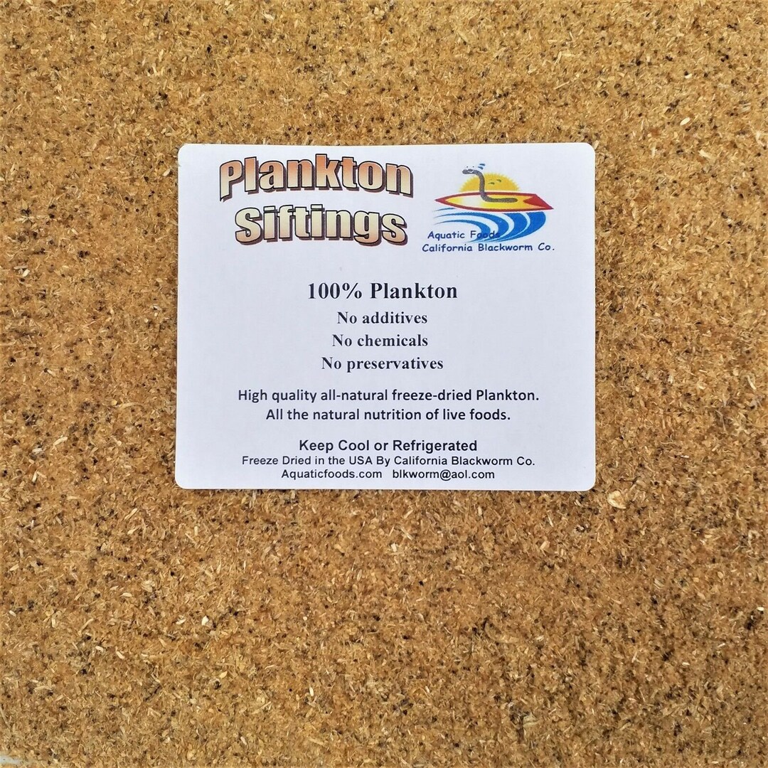 Pacific Plankton Freeze Dried Food Siftings, Suitable for Any DIY Food ...
