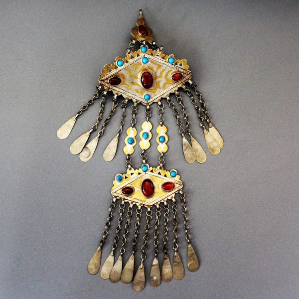 Turkmen Jewelry - Etsy