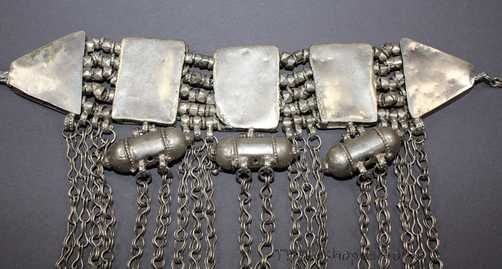 Antique Silver Tribal Prayer Box Necklace From YEMEN Ethnic | Etsy