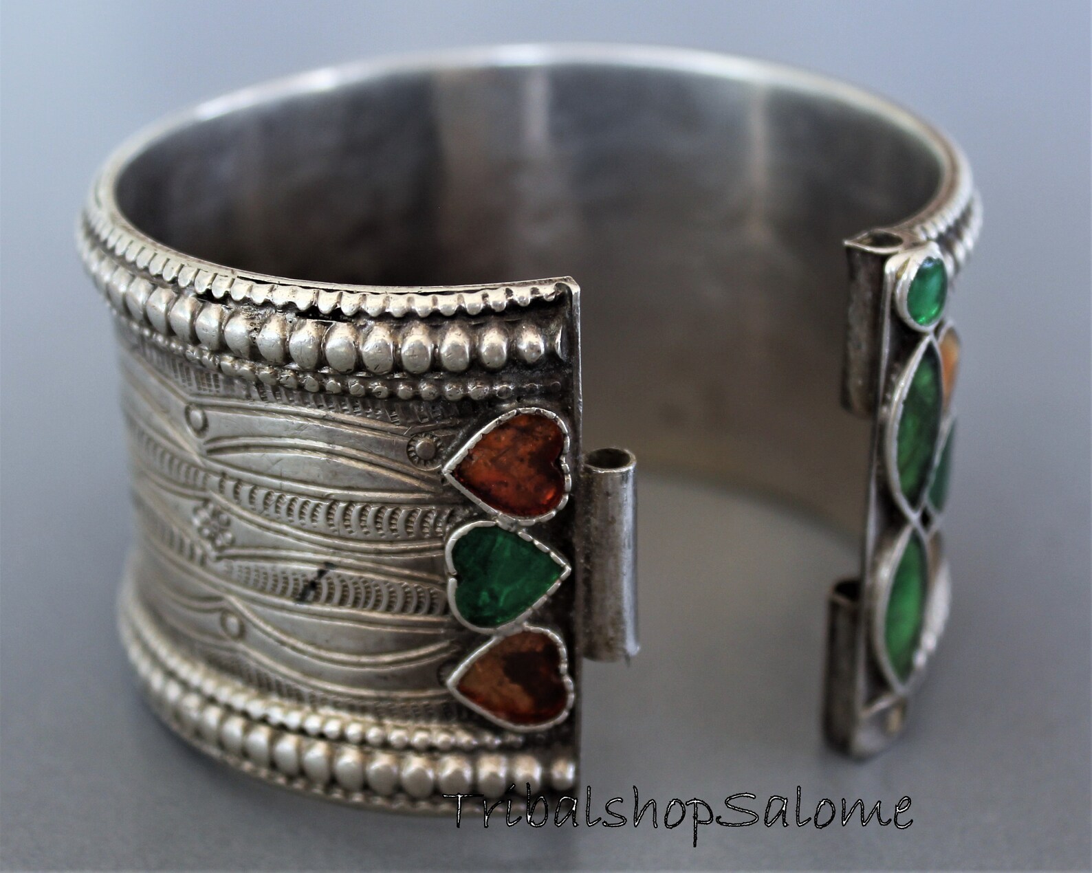 Vintage Massive Tribal Silver Bracelet From the Aloch Tribe | Etsy