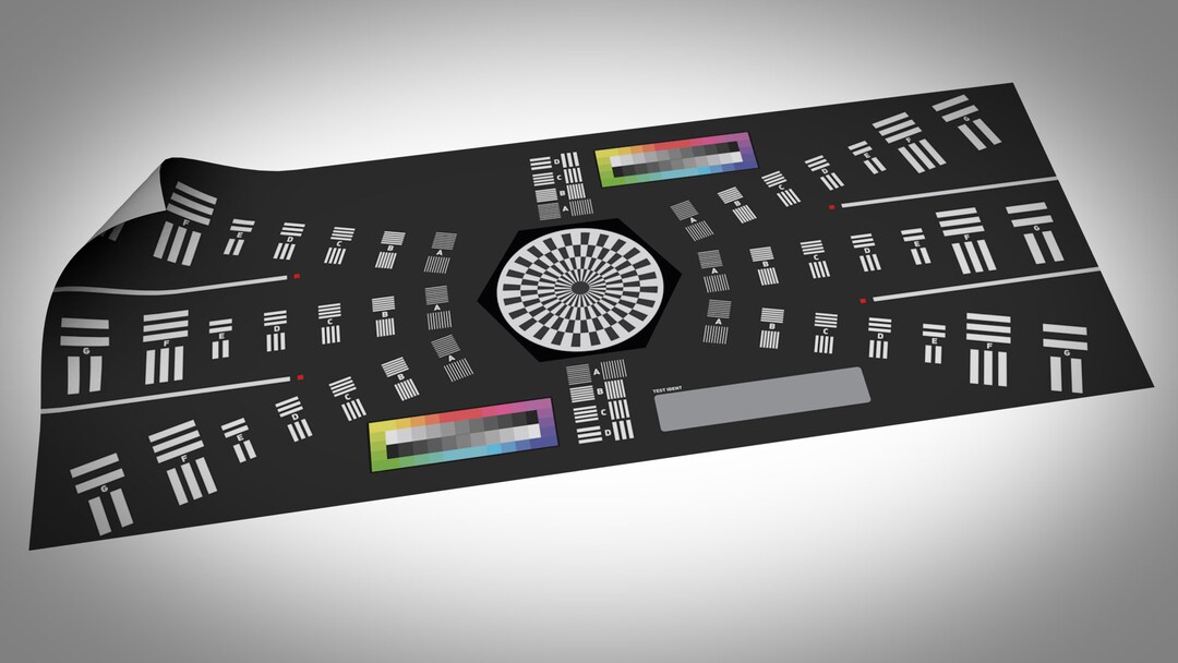 Cinematography Focus Chart - "primo" Style - Anamorphic - Etsy