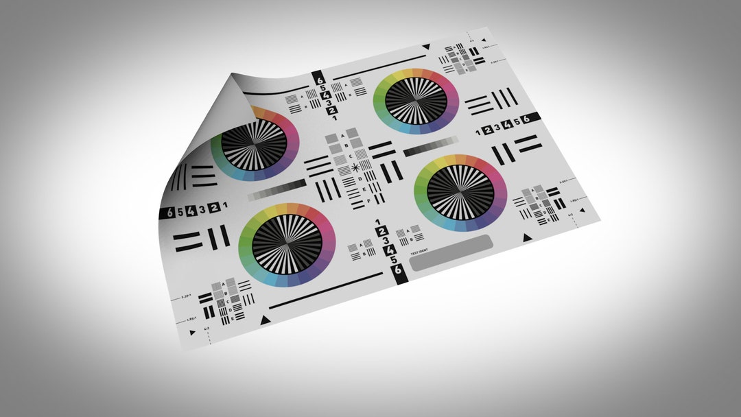 Cinematography Focus Chart - "optical-inverted" Style - Etsy