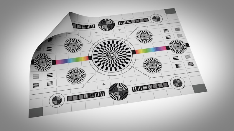 Cinematography Focus Chart - "distro - Inverted" Style - Etsy