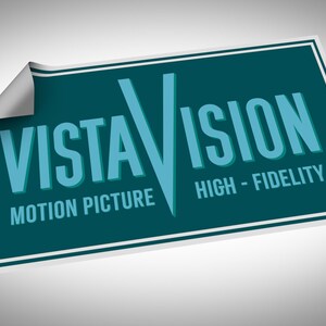 Vista Vision Motion Picture High Fidelity - Vintage Style Cinema Art ...