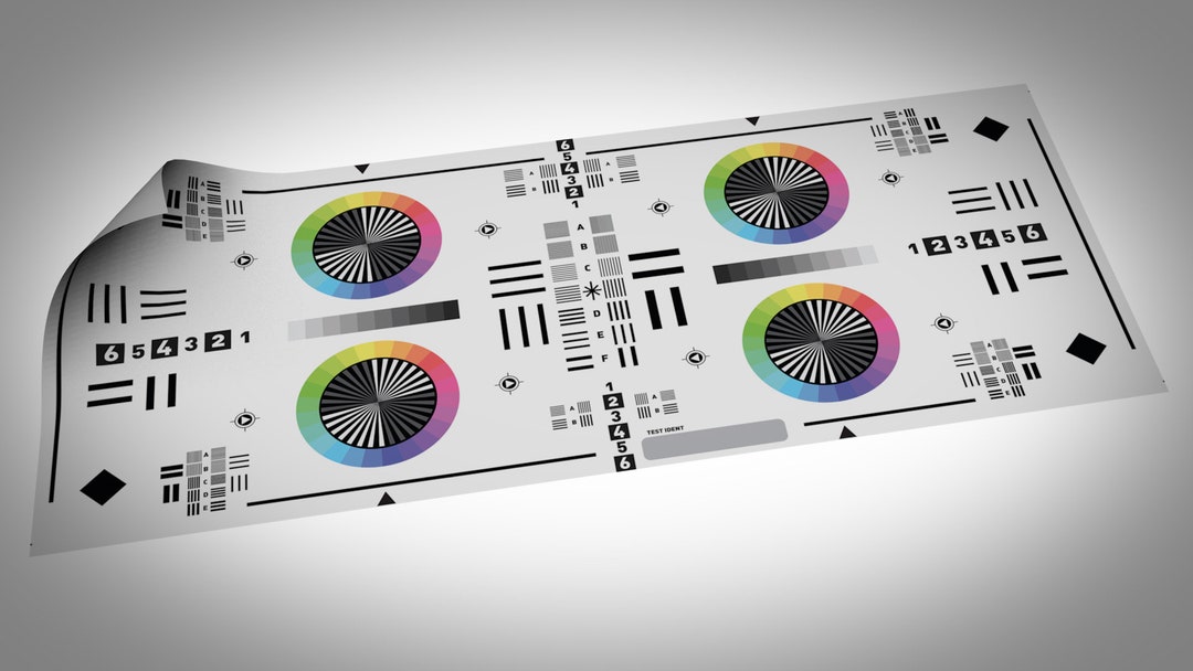 Cinematography Focus Chart - "optical Inverted" Style - Anamorphic - Etsy