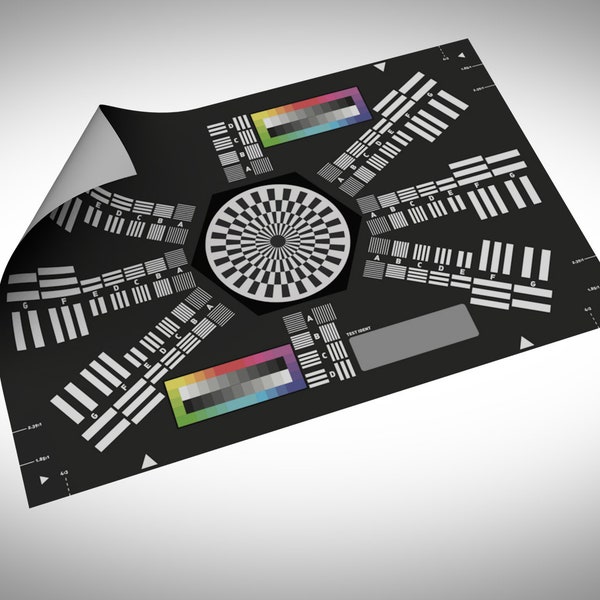 Camera Focus Chart - Etsy